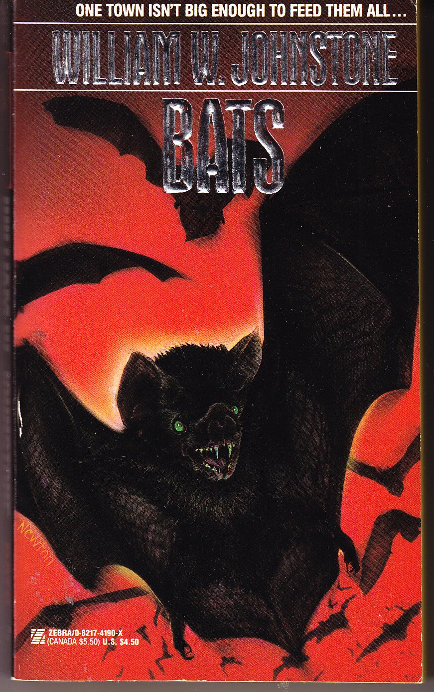 Bats by William W Johnstone #BookReview – CriminOlly